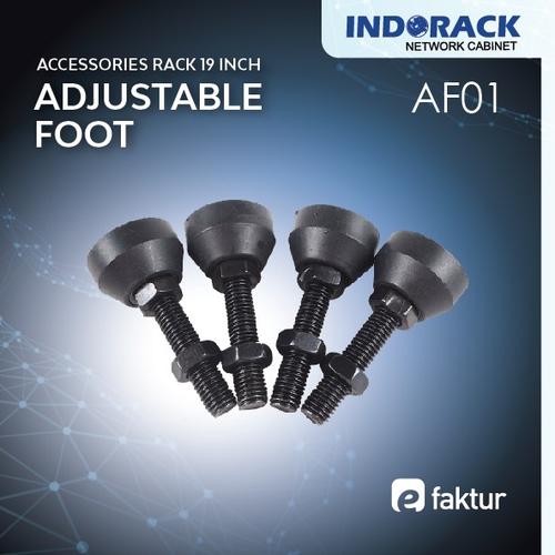 Jual INDORACK Accesories Adjustable Foot Set of 4 Kaki Rak Server AF01 ...