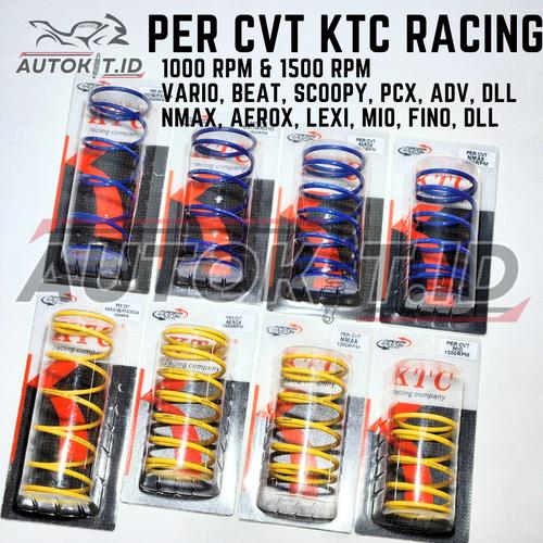 Jual PER CVT KTC VARIO, BEAT,PCX,SCOOPY, NMAX, AEROX, MIO 1000 RPM 1500 RPM - NMAX OLD MIO FI ...
