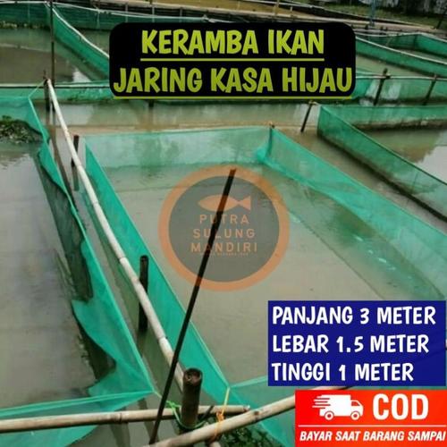 Jual K3151 Keramba Jaring Apung Ikan Ukuran 3M X 1,5M X 1M Siap Pakai ...