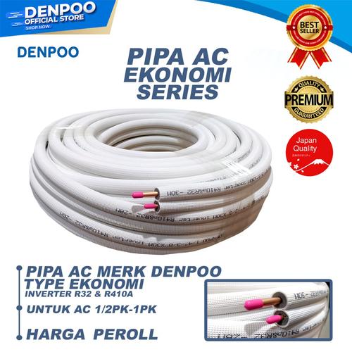 Jual PIPA AC TEBAL 0,6 PER ROLL ( 30 METER ) UNTUK UKURAN 1/2PK - 1 PK ...