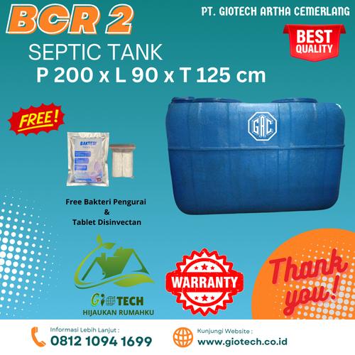 Jual Septic tank 2000 liter BCR 2 KOtak Biru, Sepiteng Modern Ramah ...