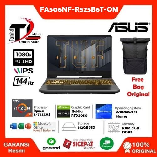 Promo ASUS TUF FA506NF-R525B6T-OM AMD R5-7535HS 8GB 512SSD RTX2050_V4G ...