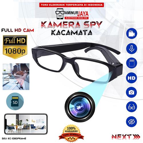 Promo Kamera Glasses Kacamata Frame Spy Camera Mini DV DVR Full HD ...