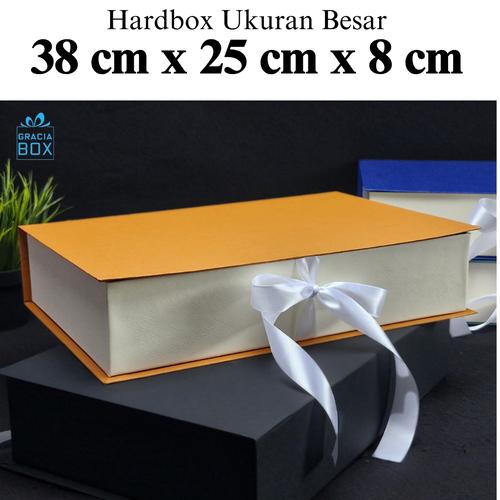 Jual KOTAK KUE - BOX COOKIES - HARDBOX COKLAT Ukuran 38 cm x 25 cm x 8 ...