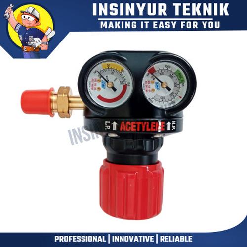 Jual Regulator Acetylene COMET EDGE ESV4 Acetylene Regulator 150kPa ...