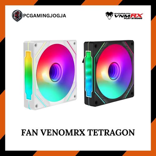 Jual FAN VENOMRX TETRAGON | FAN CASE ARGB SIDE INFINITY MIRROR - BLACK ...