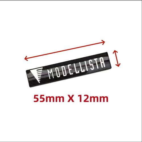 Jual Modellista Logo Skirt Emblem Skirting Badge Toyota Vellfire ...