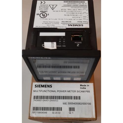 Jual Siemens 7Kg8501-0Aa01-2Aa0/Cc Sicam P85 P850 Power Meter - Kota ...