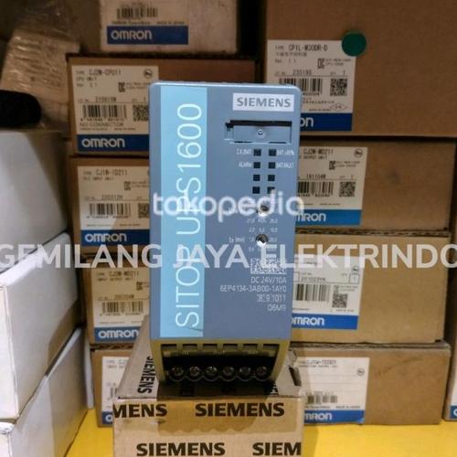 Jual Power Supply Siemens Sitop Ups1600 6Ep4134-3Ab00-1Ay0 24Vdc ...