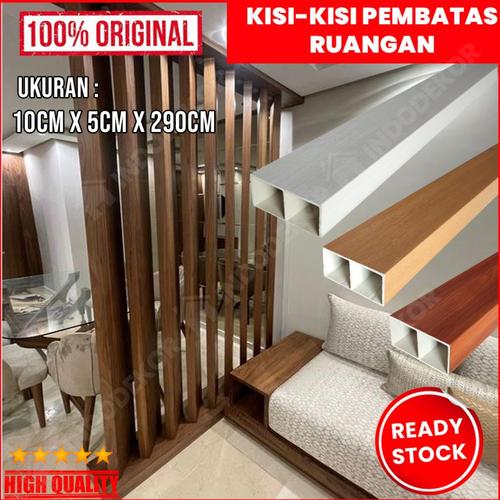 Jual Special Kisi-Kisi Wpc Pembatas Ruangan / Partisi Hollow Indoor Wpc ...