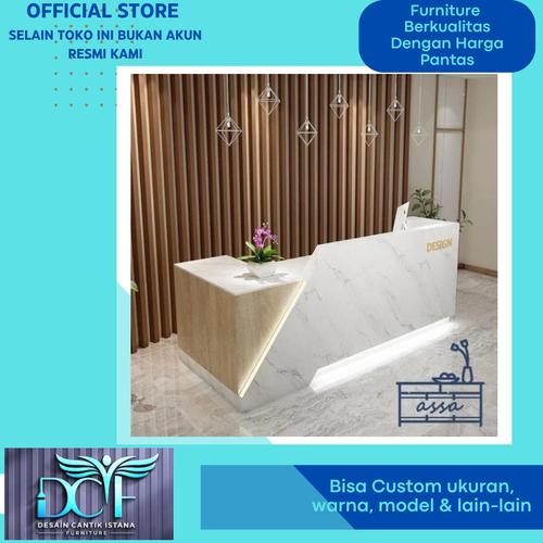 Jual Meja Kasir Meja Receptionist Office - Kota Bekasi - Desain Cantik ...
