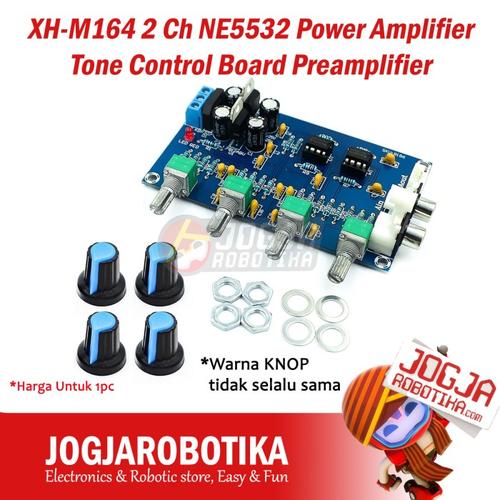 Jual Tone Control XH-M164 2Ch Stereo Pre Amplifier Op-Amp NE5532 NE ...