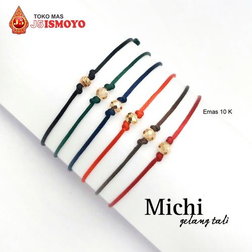 Jual Gelang Emas Tali New Mici J5 Ismoyo - NAVY - Kab. Klaten - J5 ...