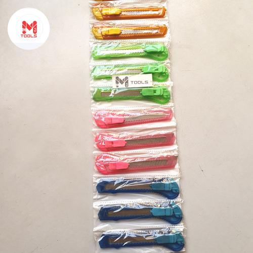 Jual Pisau Cutter Bening Besar Harga Per Renceng 12 pcs - Cutter Bening ...