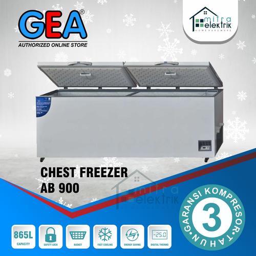 Promo Chest Freezer GEA AB900 865 Liter Cicil 0% 3x - Kota Palembang ...