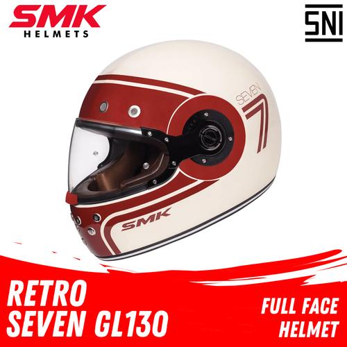 Jual HELM MOTOR FULL FACE SMK RETRO SEVEN GL130 - Jakarta Pusat - SMK ...