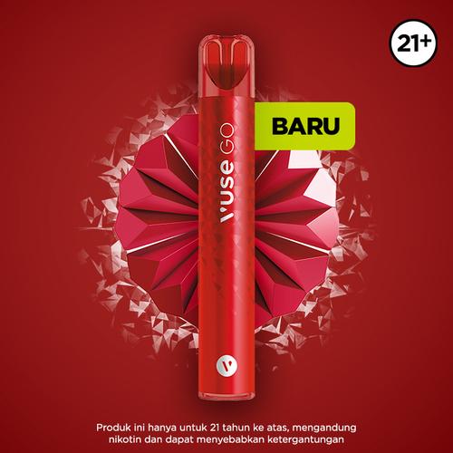Jual Vape VUSE GO 700 Strawberry Ice 3% - Jakarta Utara - VUSE ...