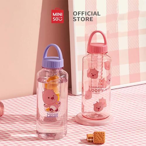 Jual Miniso x Zanmang Loopy Collection Botol Plastik 1L Botol Air ...