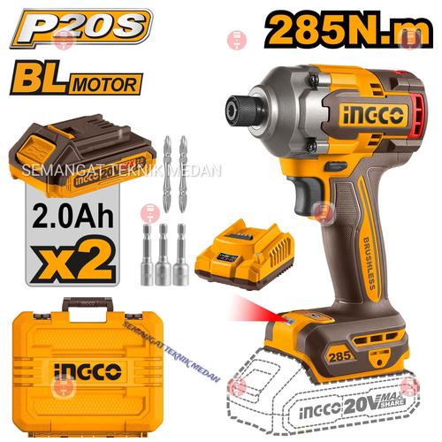 Promo CIRLI2028 BOR BATERAI OBENG CORDLESS SCREW IMPACT DRIVER SET 20V ...