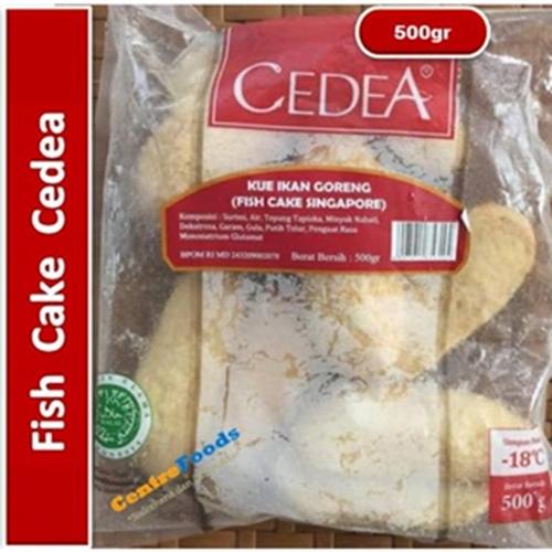Jual Kue Ikan Goreng - Fish Cake Singapore Cedea | 500gr [ Harga Per ...