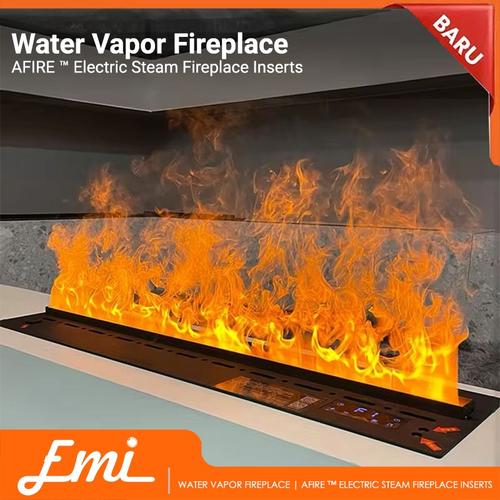 Jual Smart LED Flame 3D Water Fireplace Steam Fogging Artificial Home ...
