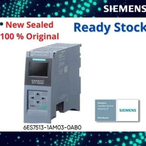Jual Siemens 6Es7513-1Am03-0Ab0 Simatic S7-1500, Cpu 1513-1 Pn - Kota ...
