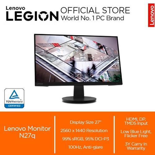 Promo Lenovo Monitor N27q 27" IPS 48Hz Cicil 0% 3x - Jakarta Pusat ...