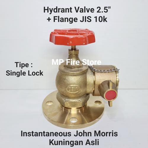 Jual FIRE ANGLE HYDRANT VALVE 2.5 " 65 MM INSTANTANEOUS JOHN MORRIS ...
