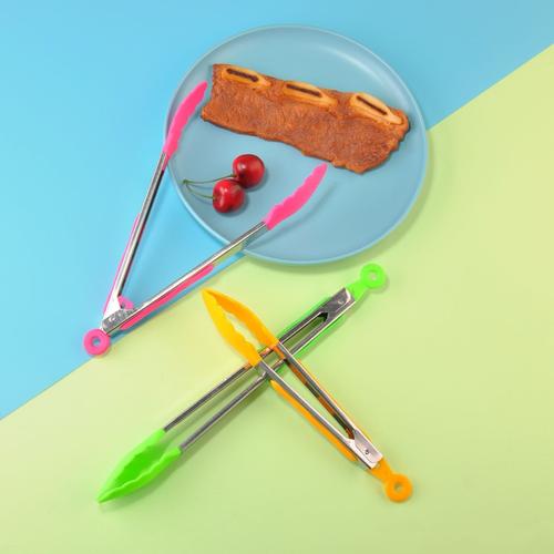 Jual Penjepit Capit Makanan Kue Gorengan Dapur Tongs Plastik Capitan ...