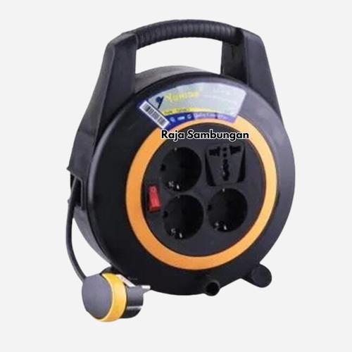 Jual Stop Kontak Kabel Roll 4 Lubang x 20 Meter Ada Switch On Off ...