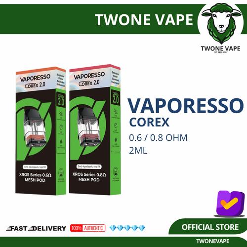 Jual Cartridge Xros Corex 2Ml by Vaporesso - PERPACK 0.6OHM - Jakarta ...