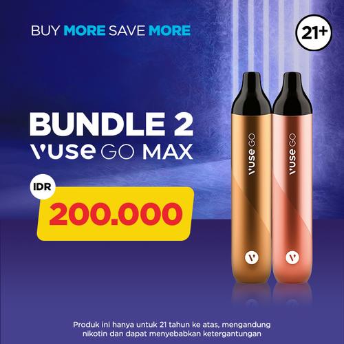 Jual Vape Bundle 2 VUSE GO MAX - Mango Ice , Blueberry - Jakarta Utara ...