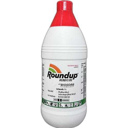 Promo HERBISIDA ROUND UP 486 SL 1 LITER/RACUN RUMPUT GULMA TANAMAN ...