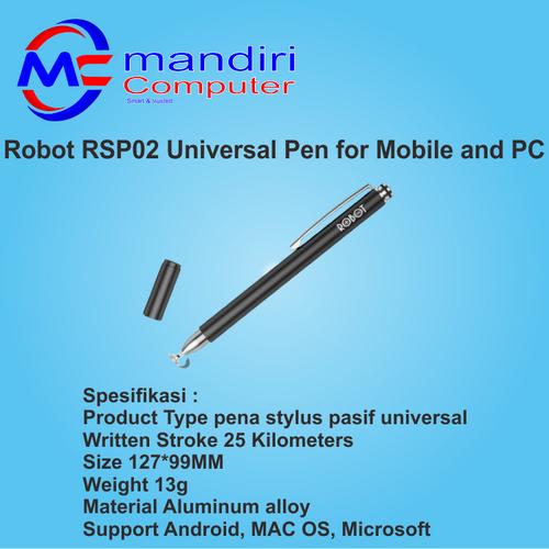 Jual Passive Stylus Pen for Mobile and Tablet PC Robot RSP02 - Kota Denpasar - mandiri computer ...