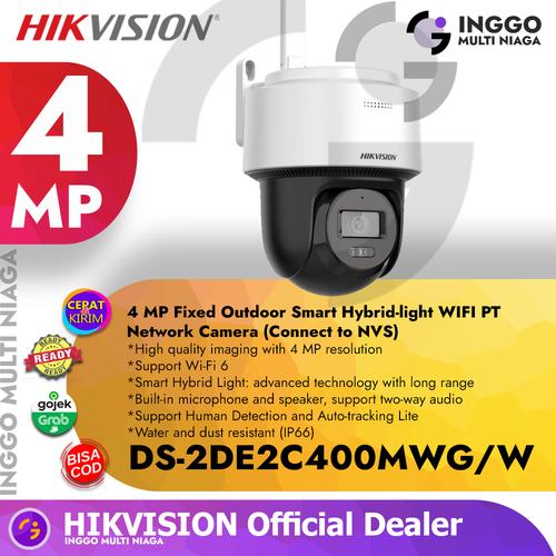 Jual HIKVISION DS-2DE2C400MWG/W - IP 4MP SMART HYBRID LIGHT WIRELESS NETWORK PT CAMERA - Jakarta ...