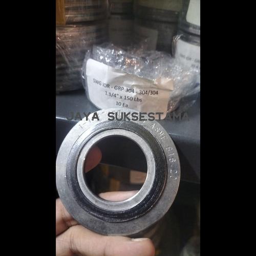 Jual SWG ANSI 150 Stainless SS 304 2 1/2" inch Spiral Wound Gasket Ansi ...