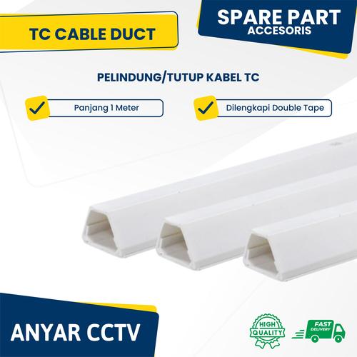 Jual Pelindung Tutup Kabel TC 1 2 3 4 5 6 / Kabel Duct / Ducting Kabel ...