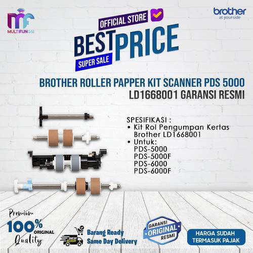 Promo Brother Roller Papper Kit Scanner PDS 5000 (LD1668001) Garansi ...