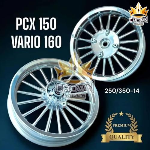 Jual Velg Power Tipe Classic Ring 14 Vario 160 ABS / PCX 150 ABS - Gold ...