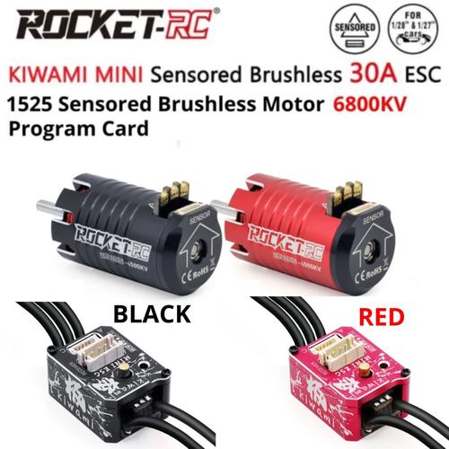 Jual Combo Rocket Rc Kiwami Mini Esc 30A With 1525 Sensored Brushless ...