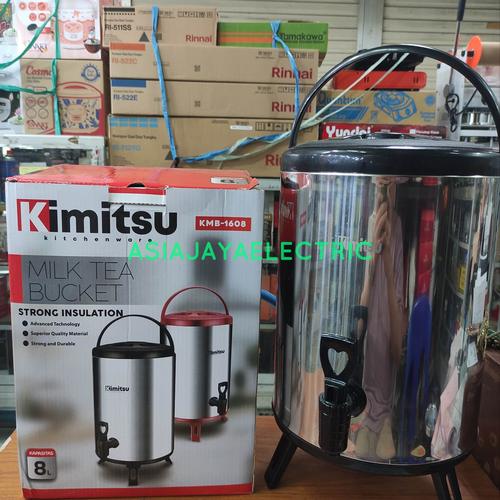 Jual TERMOS AIR KOPI TEH KIMITSU 8L 8 LITER STAINLESS STEEL MILK TEA ...