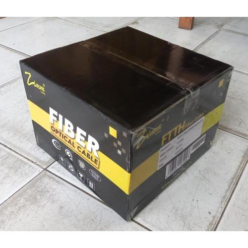 Jual US ZIMMLINK FTTH Dropcore Drop core 1 core 3Seling 1000 meter ...