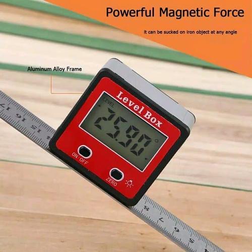 Jual Digital Inclinometer Angle Finder Bevel Box Busur Derajat Digital - Kota Tangerang ...