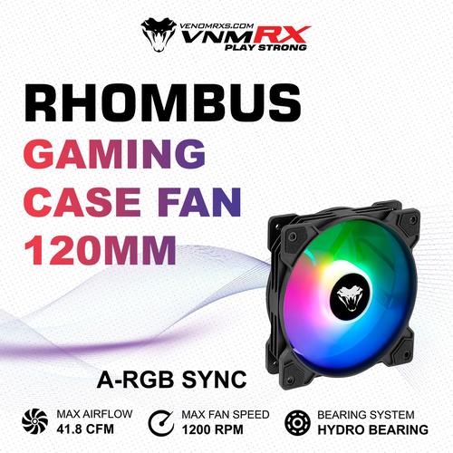 Jual VenomRX Fan Casing Rhombus ARGB Sync 1 Fan - Hitam - Jakarta Pusat ...