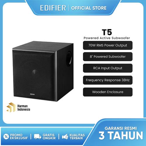 Promo EDIFIER T5 Powered Active Subwoofer Cicil 0% 3x - Jakarta Pusat ...