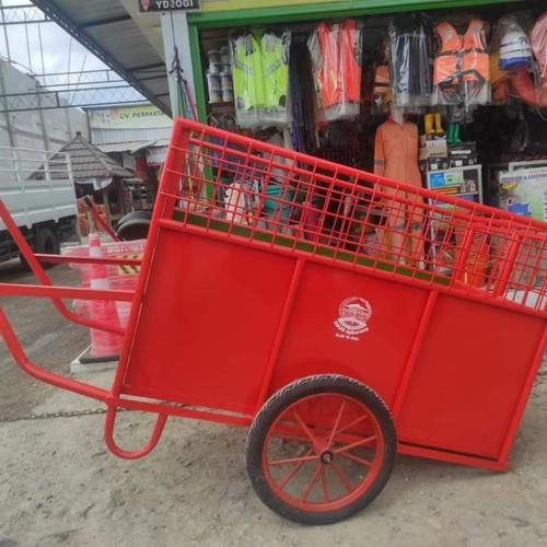 Jual GEROBAK SAMPAH TARIK DUA RODA CUSTOM LOGO DAN WARNA - Jakarta ...
