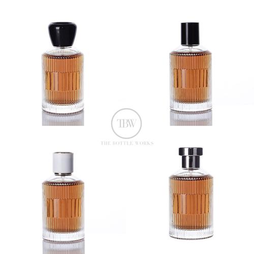 Jual TBW Perfume Bottle Glass Ribbed PBG-27 40ml, 100ml / botol parfum ...