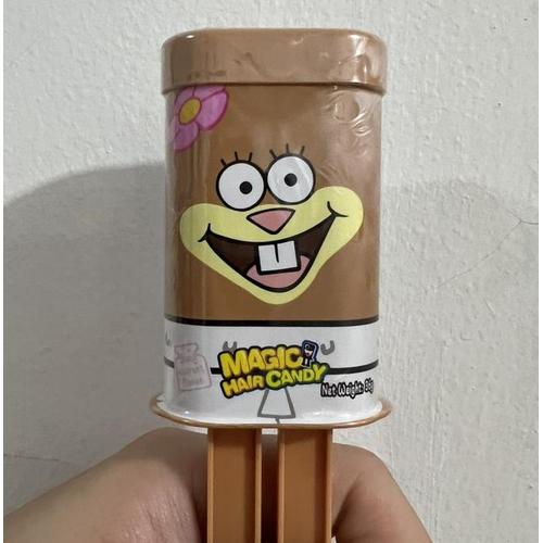 Jual Korean Magic Hair Candy Korea Viral Squidward Spongebob Candy ...