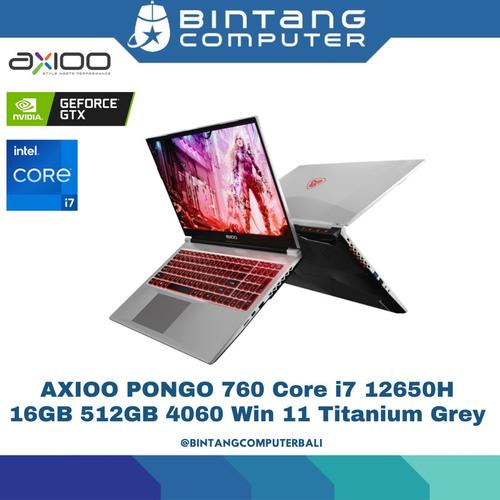 Jual LAPTOP GAMING AXIOO PONGO 760 Core i7 12650H 16GB 512GB 4060 ...