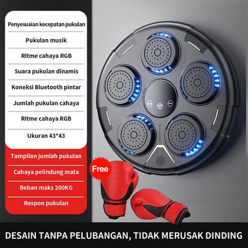 Jual Mesin Target Tinju Musik Music Boxing Board Papan Tinju Musik ...